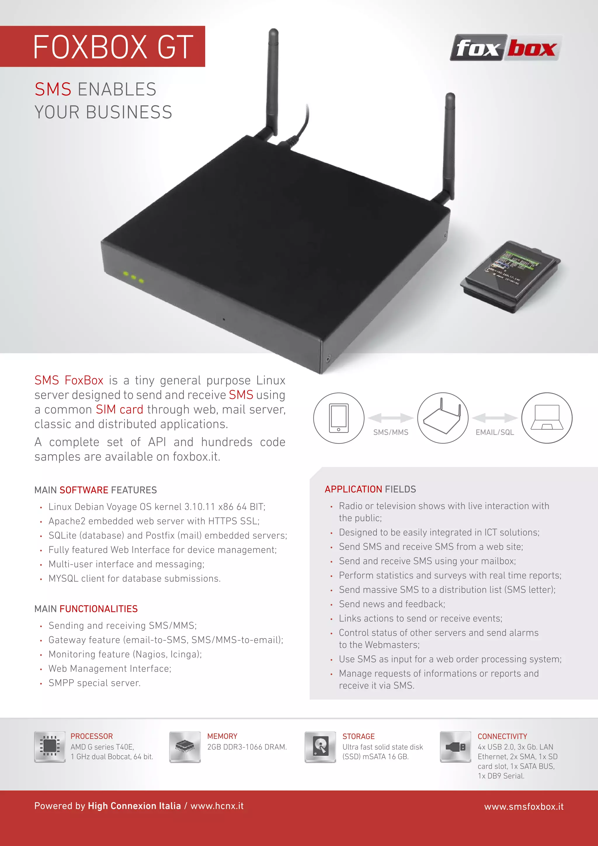 FoxBox_GT_info_brochure HCNX | PDF