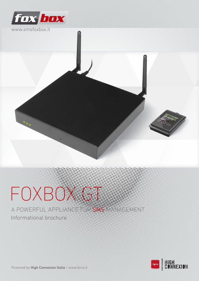 FoxBox_GT_info_brochure HCNX | PDF