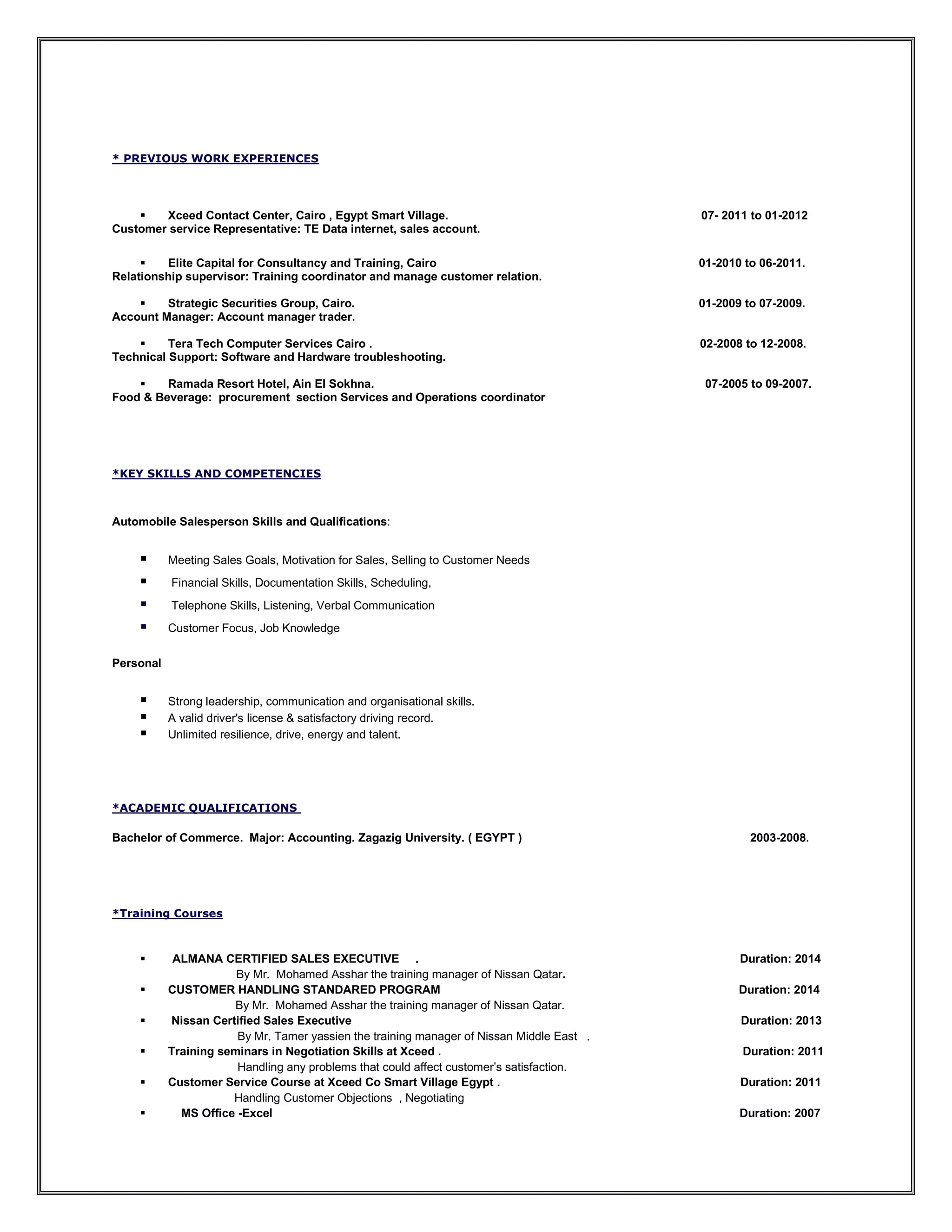 khalid RESUME | PDF