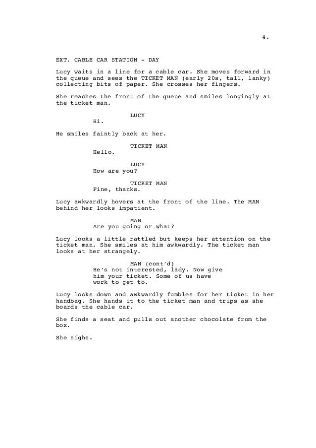 Animated Short Story Script Animated Short Story Script