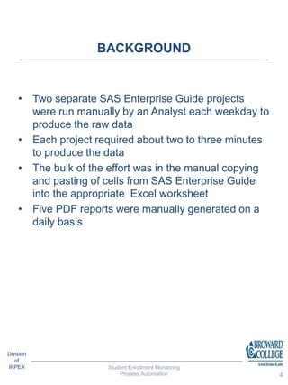 SAS Global Forum 2015 Presentation | PDF