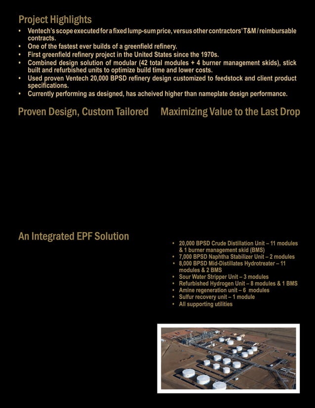 DPR Project Profile FINAL | PDF