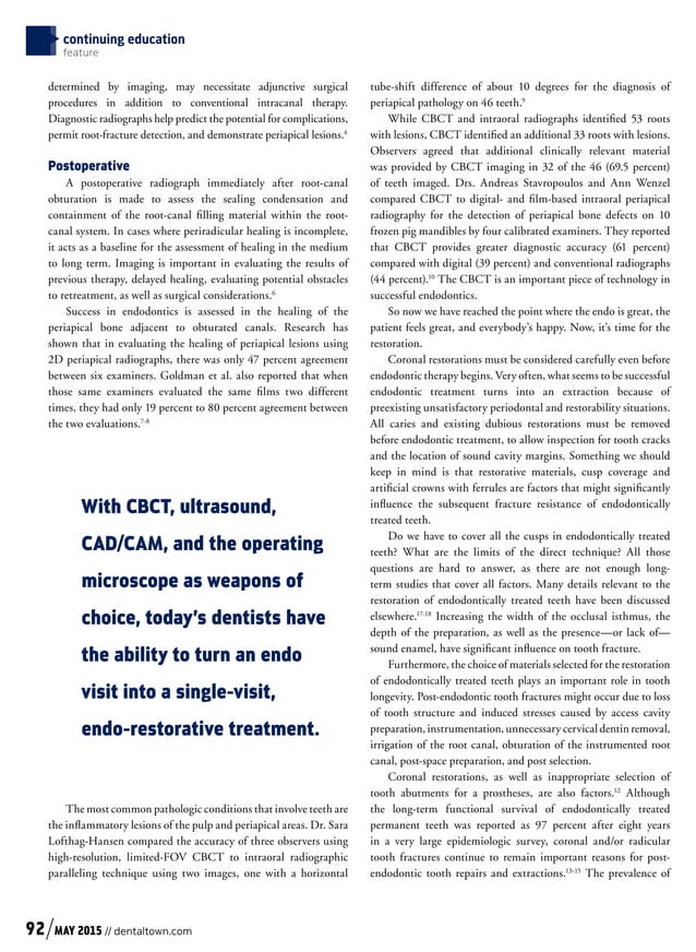 When technology meets biology | PDF | Dental Health | Diseases and ...