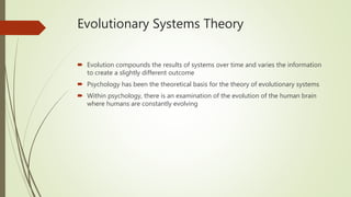 Principles of Organizational and Social Systems | PPTX
