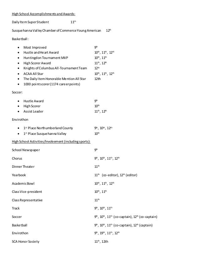 High School Achievement