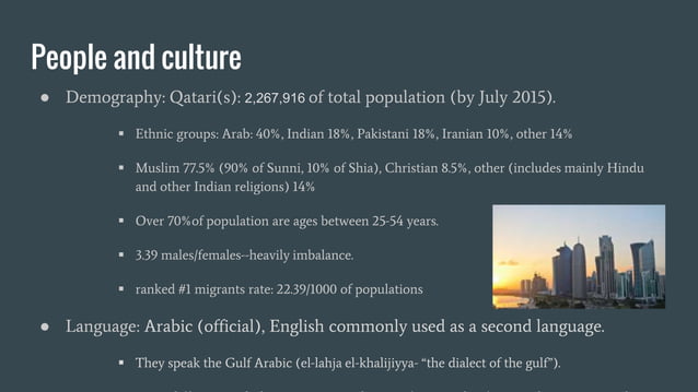 Qatar Group 4 | PPT