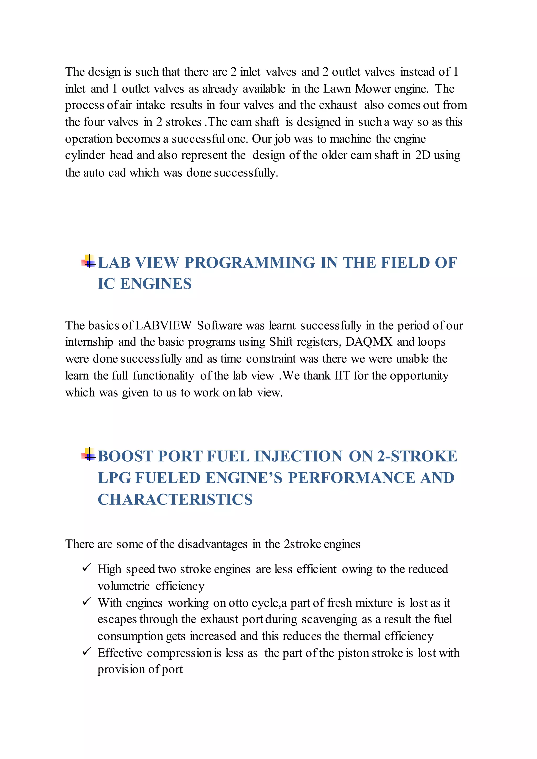 IIT INTERNSHIP REPORT | DOCX