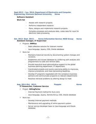 CV.HoaDoan | PDF