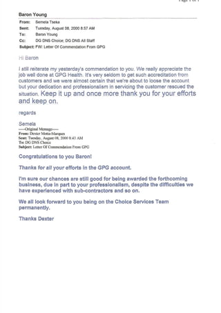 Department of Health Reference Letter | PDF