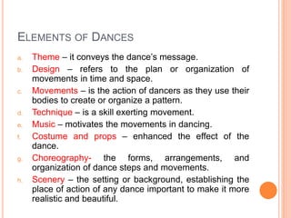 Music Dances and Literature | PPTX