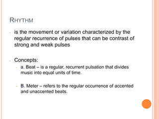 Music Dances and Literature | PPTX