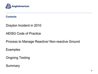 150911 Management of Reactive Ground - E Heiland | PDF