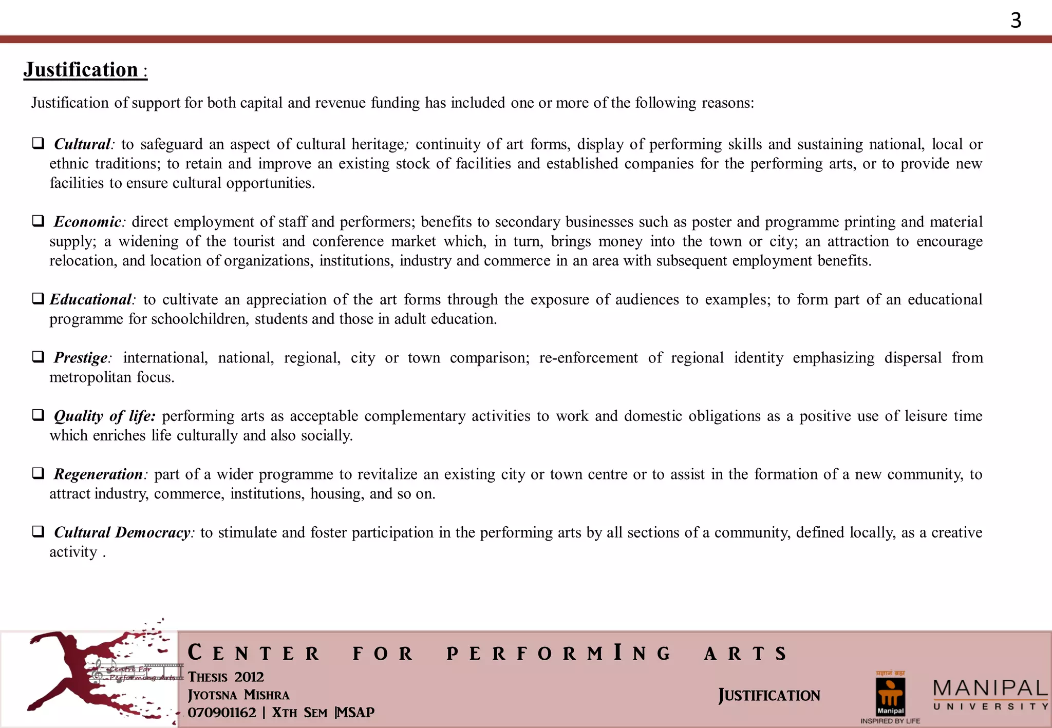 Performing Arts Centre final | PDF