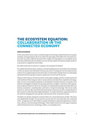 Harvard Business Review_The Ecosystem Equation - Collaboration in the ...