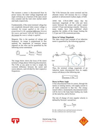 White Paper_Induction Motor Dynamics of Fast Bus Transfer_Rev0_26 Dec ...