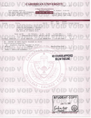 CU Transcripts | PDF