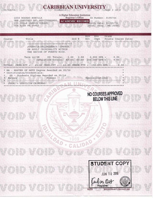 CU Transcripts | PDF