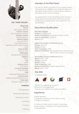 sakib portfolio | PDF