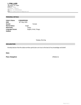 PALLAVI UPDATE | PDF | Free Download