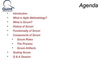 Agile Scrum Presentation-Detailed | PPT