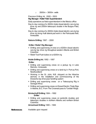 Resume Kevin Gunter | DOCX | Business | Business and Finance