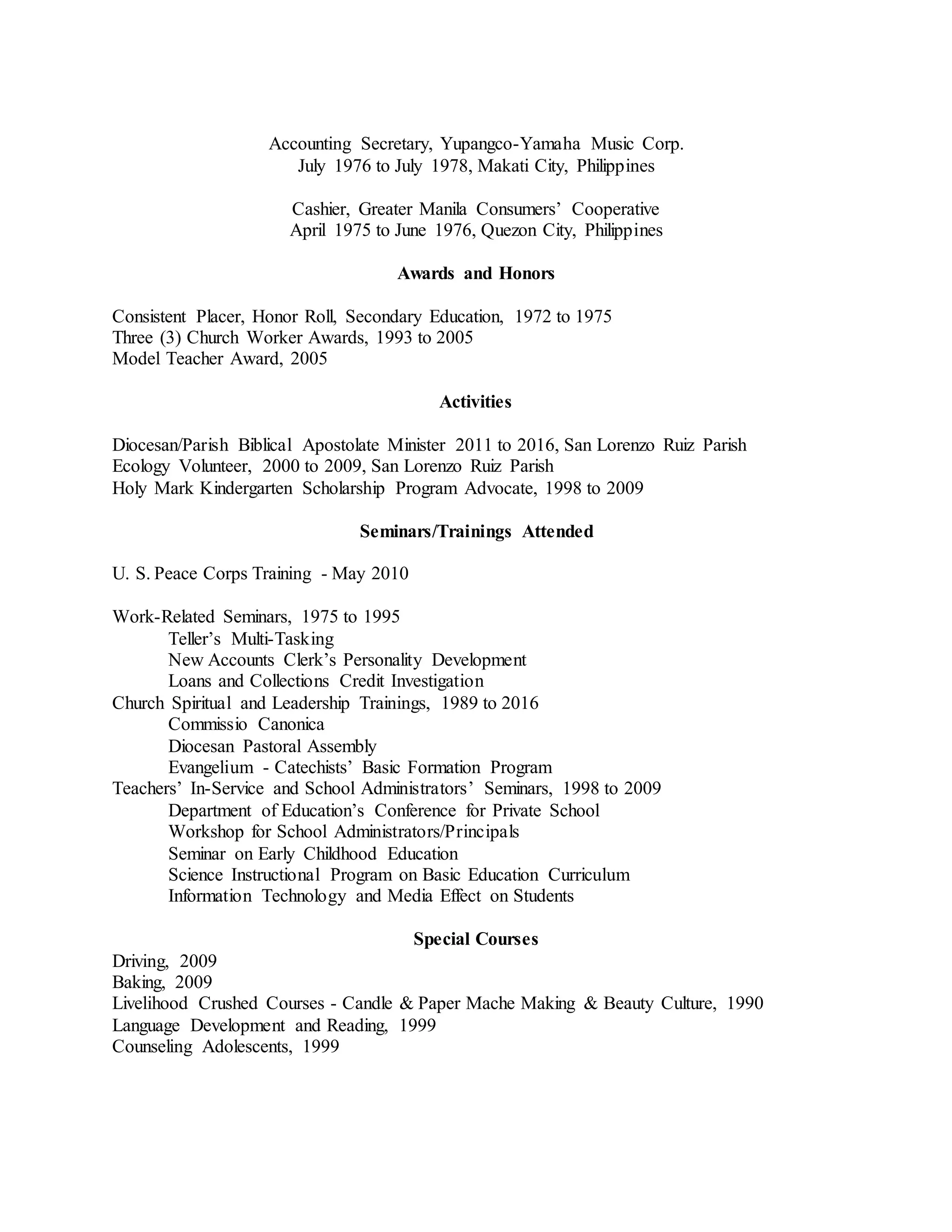 USA RESUME ROSANNA YAP | DOCX