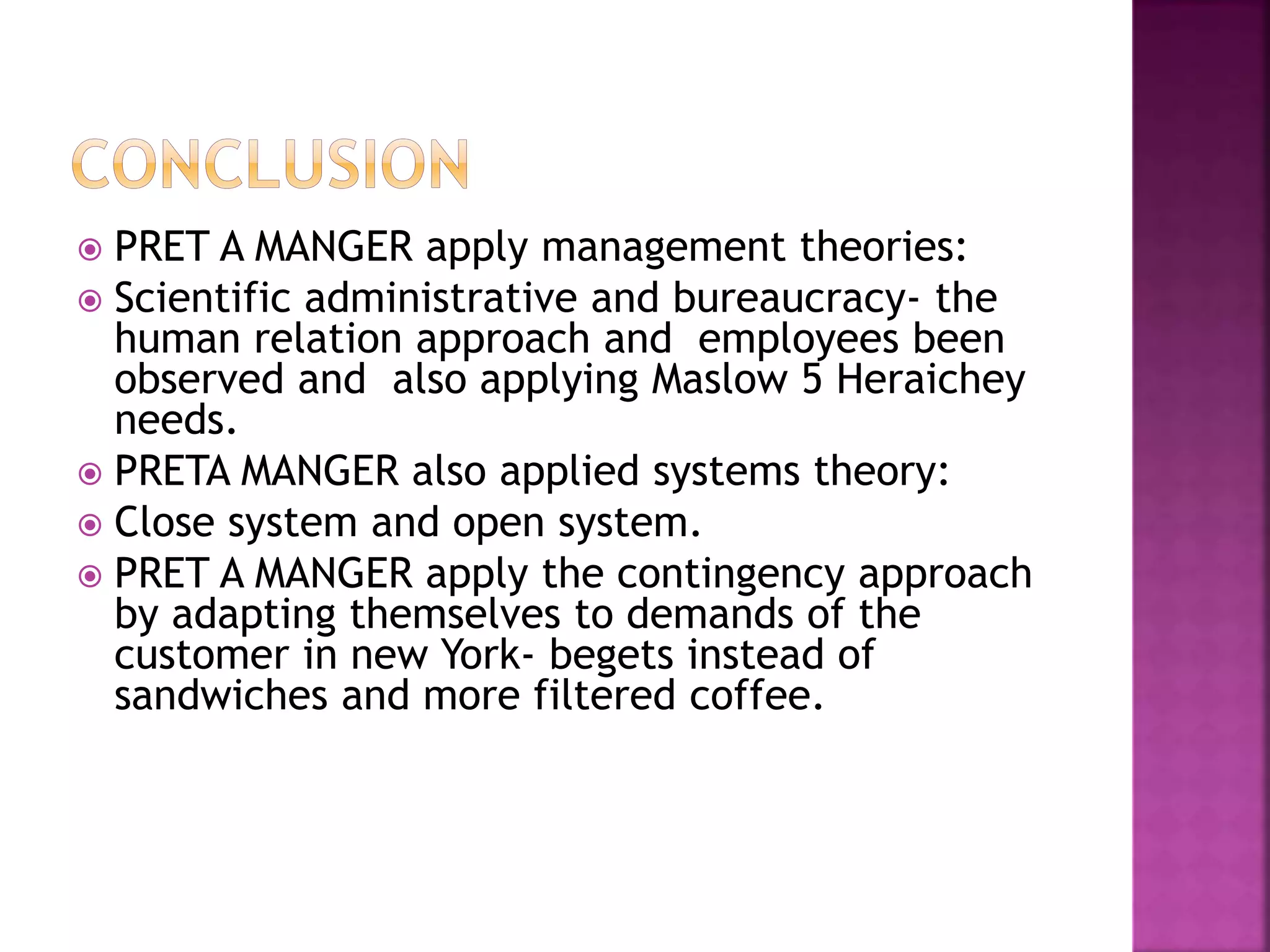 PRET A MANGER | PPTX