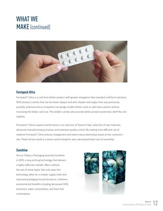 2016 Amcor GRI Report | PDF