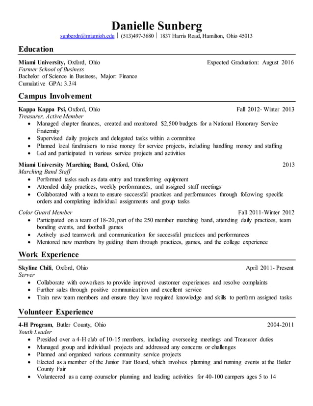 Danielle_Sunberg_resume | PDF