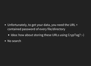 CrypTag: Building Encrypted, Taggable, Searchable Zero-knowledge ...