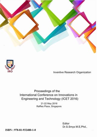 ICET 2016 | PDF
