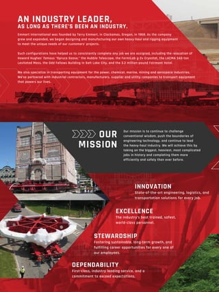 Emmert Brochure 2015 | PDF | Cruises | Travel Type