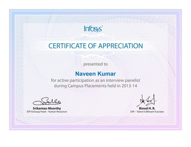 Appreciation_172953 | PDF