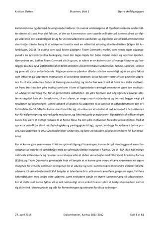 Eksamens opgaven - BLOK 1 - Kristian Sletten | PDF