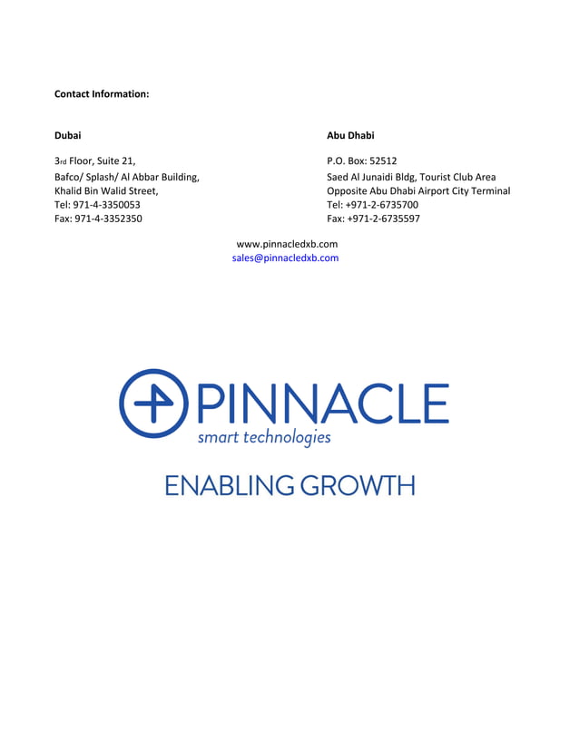 Pinnacle Computer Systems | PDF | Computer Networking | Computing