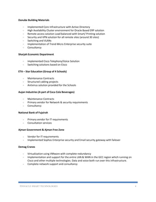 Pinnacle Computer Systems | PDF | Computer Networking | Computing