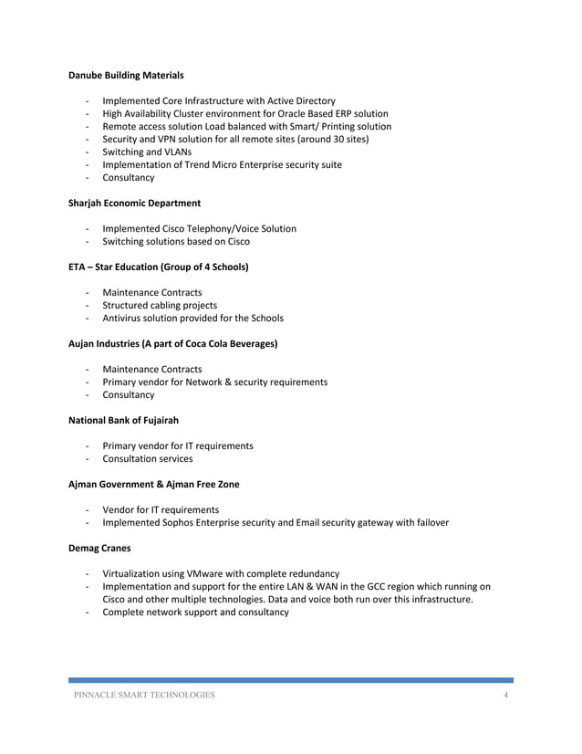Pinnacle Computer Systems | PDF | Computer Networking | Computing