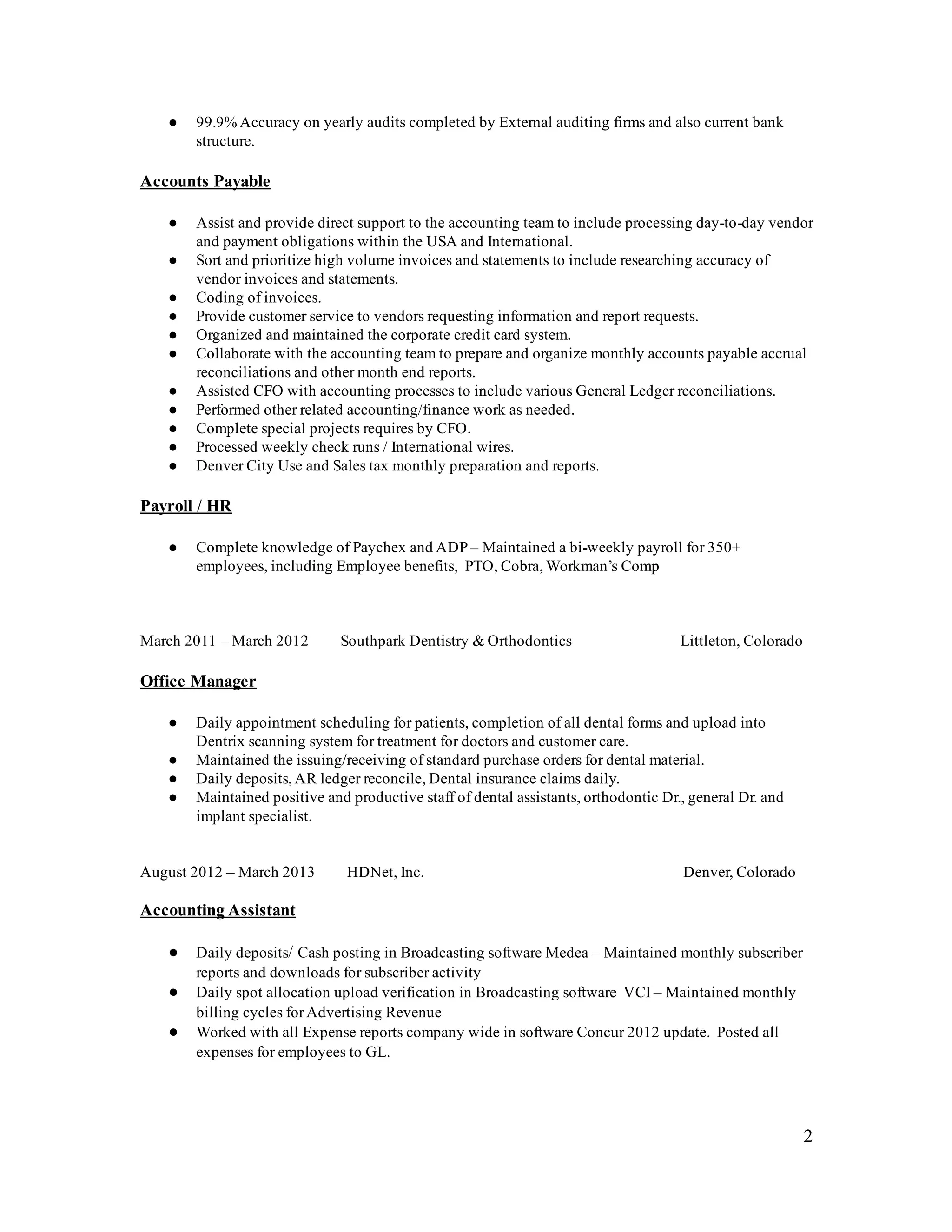 Dawn Guyer Resume Word Doc | PDF