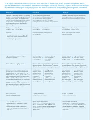 Should I PMI_certification Brochure | PDF