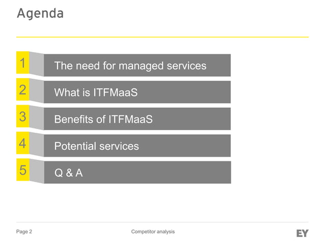 IT Financial Management (ITFM) as a Service | PPT
