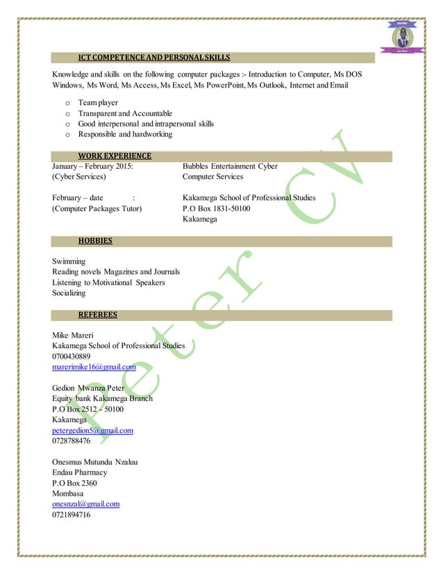 CURRICULUM VITAE | DOCX