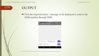 IoT based Smart board for Displaying and Forwarding notices using ...