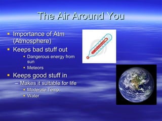 Weather Day 1: Atmosphere | PPT | Weather | Science