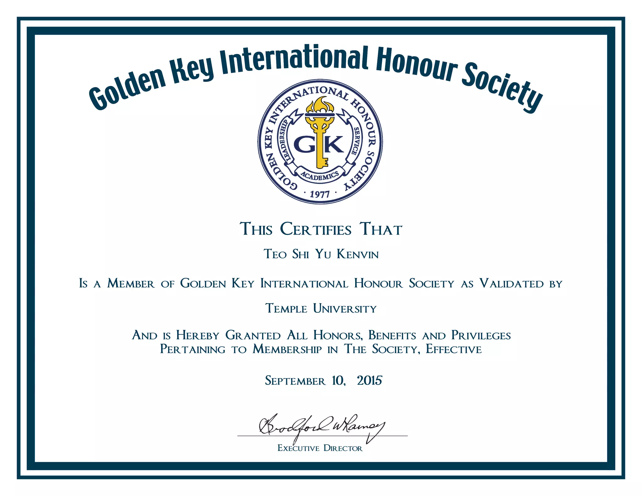 Kenvin Teo certificate | PDF