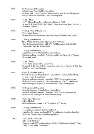 Tim Bailey CV updated July 2015 | PDF