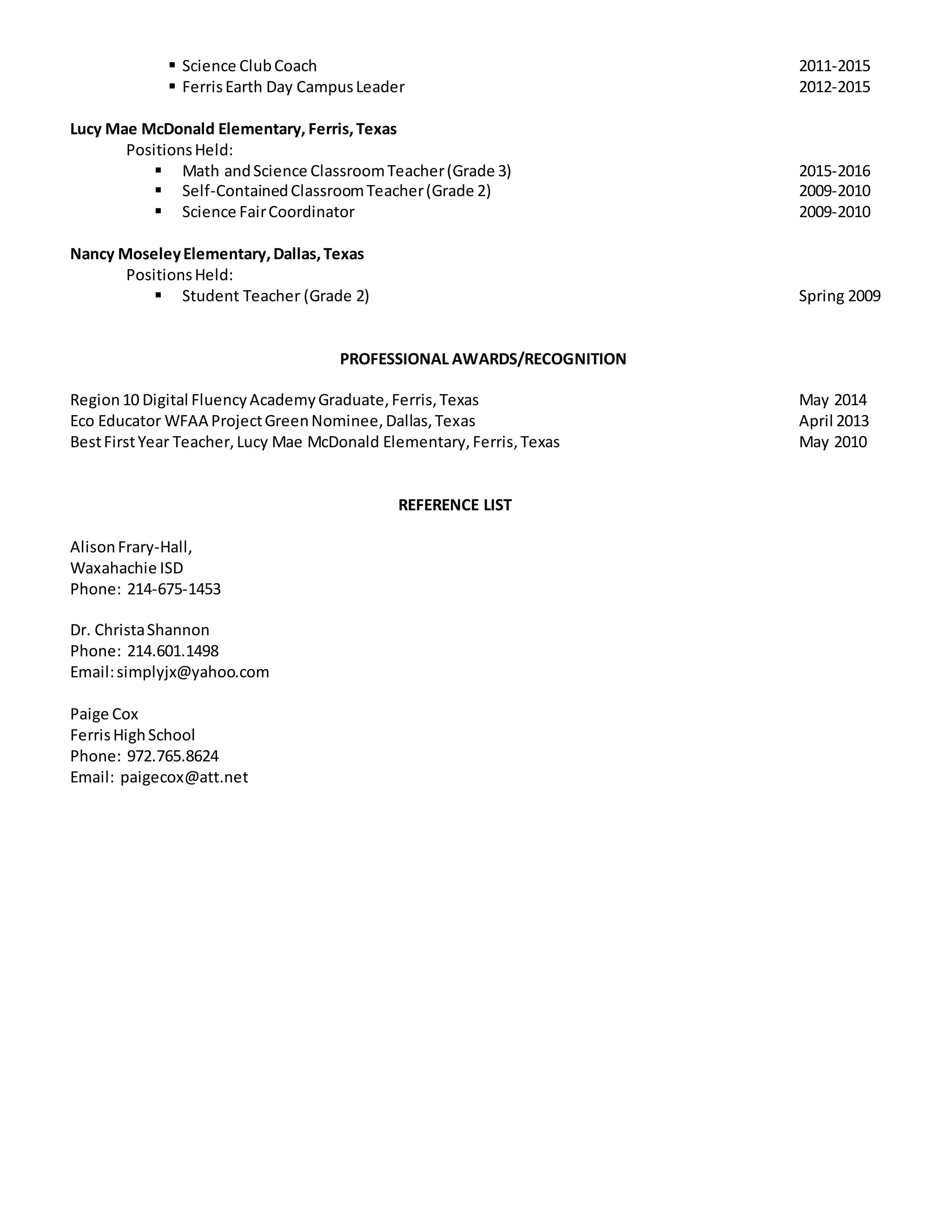 Jamie Lynn Guthrie Resume | DOCX