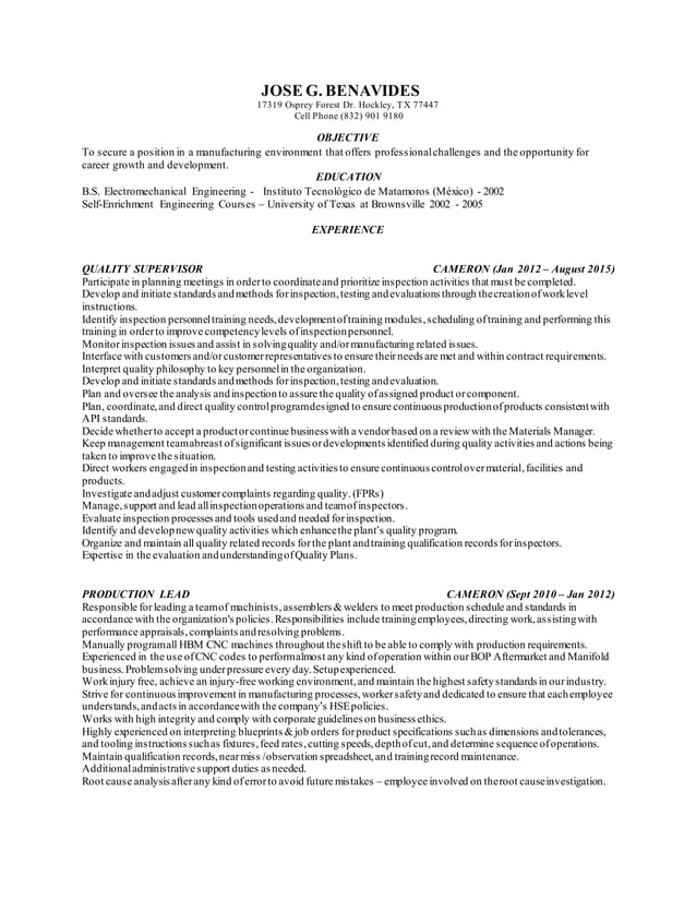 OIL & GAS RESUME | DOCX