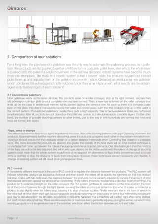 2015-03-06 Whitepaper palletising | PDF