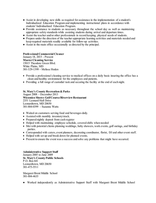 Melissa A Adkins Resume | DOCX