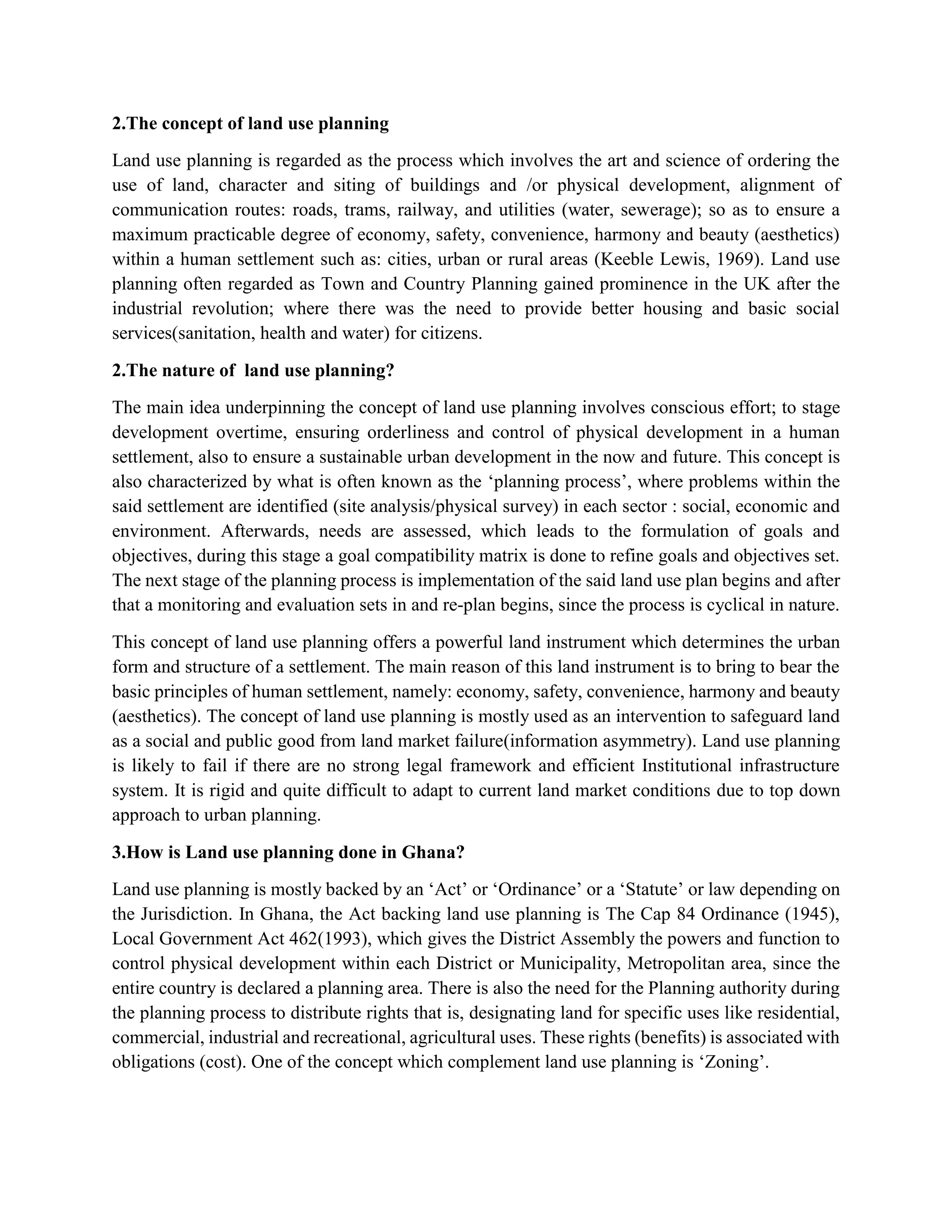 LAND USE PLANNING AND MACRO ZONING_ksi | PDF